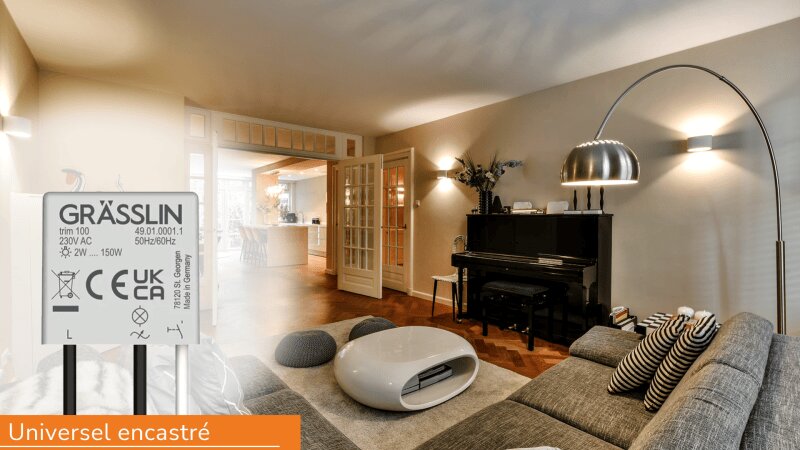 Smart Home : ELBRO présente la série de variateurs universels UP